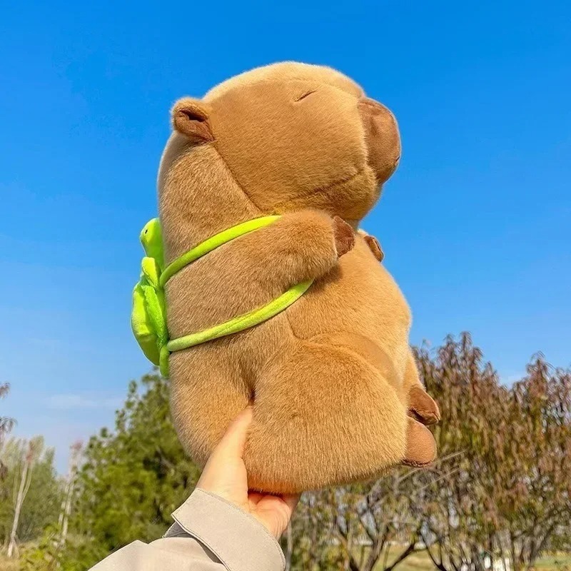 23CM Kapibala Capybara Plush Toy Internet Celebrity Capybara Jun Doll ...