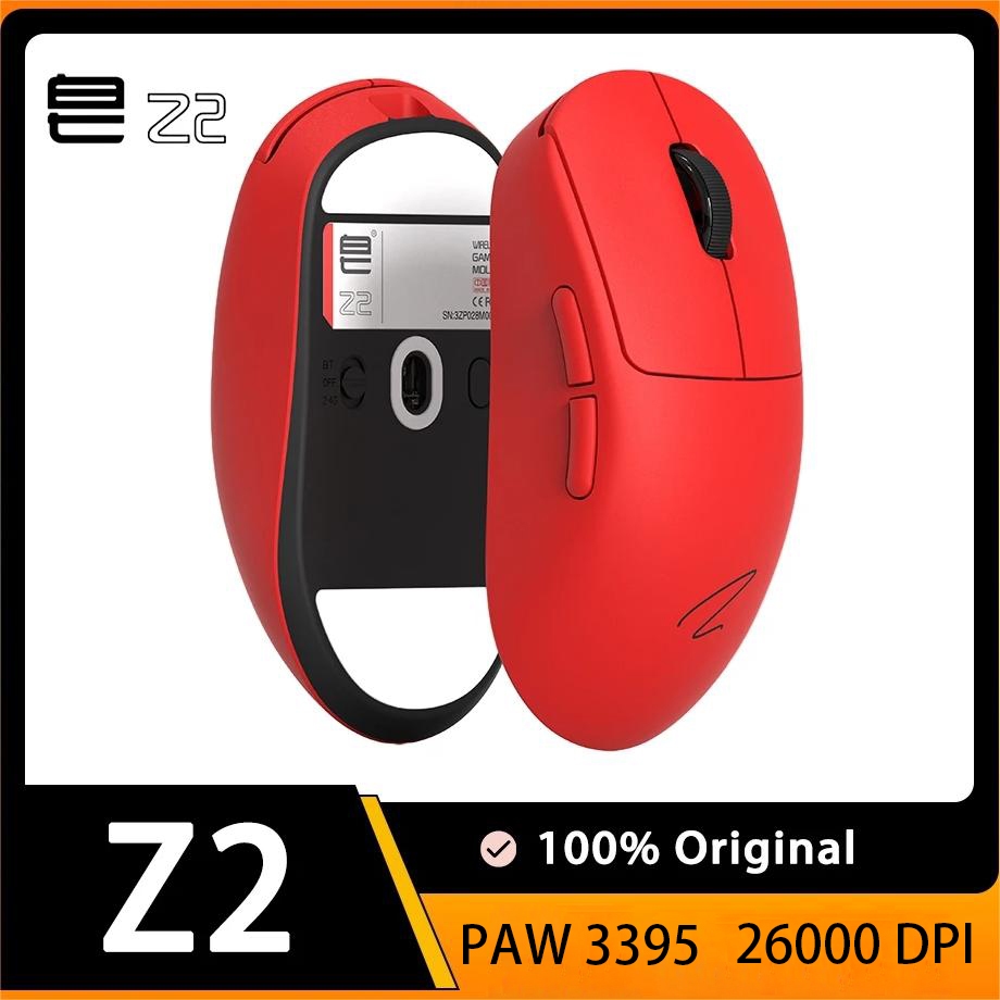 Zaopin Z2 Wireless Mouse 1K/4K/8K PAW3395 Sensor Nordic 52840 Chip ...