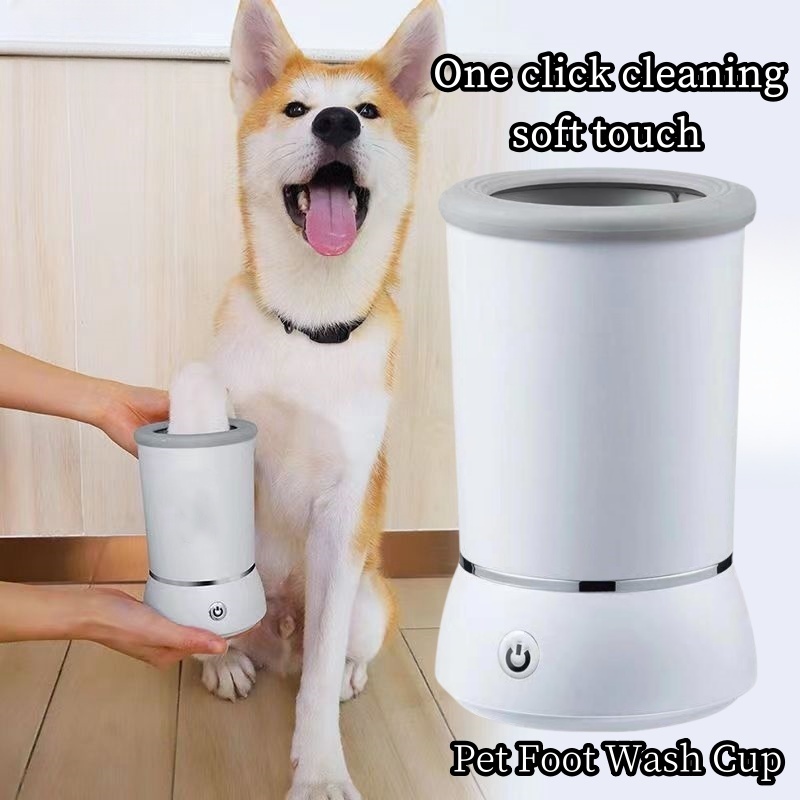 Dog Paw Cleaner Smart Pet Foot Washer Automatic Paw Cleaner For Dogs ...