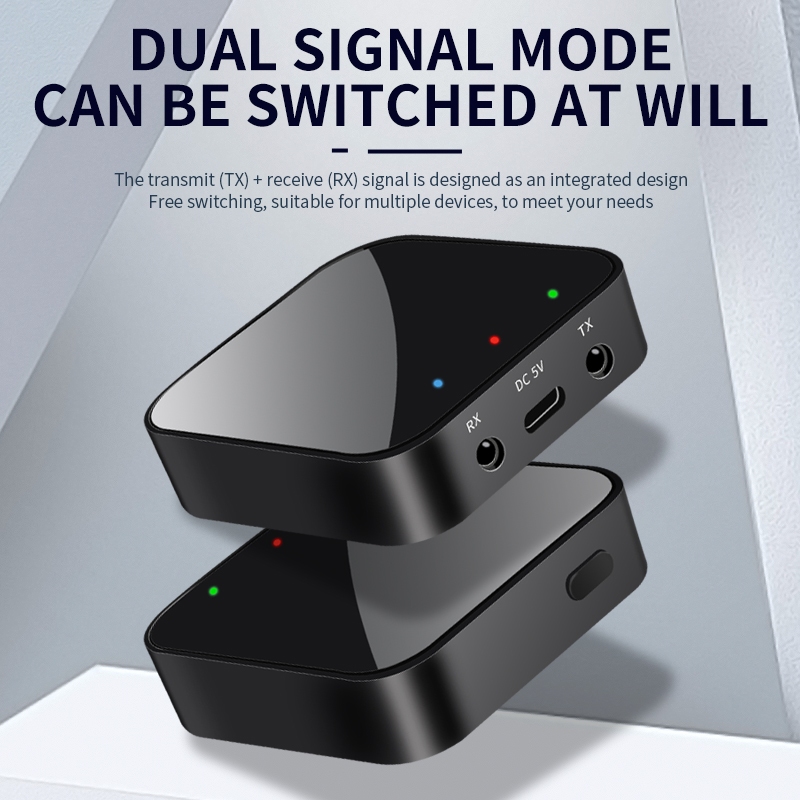 Wireless 2 In 1 Bluetooth 5.3 Transmitter Audio Receiver Audio Adapter ...