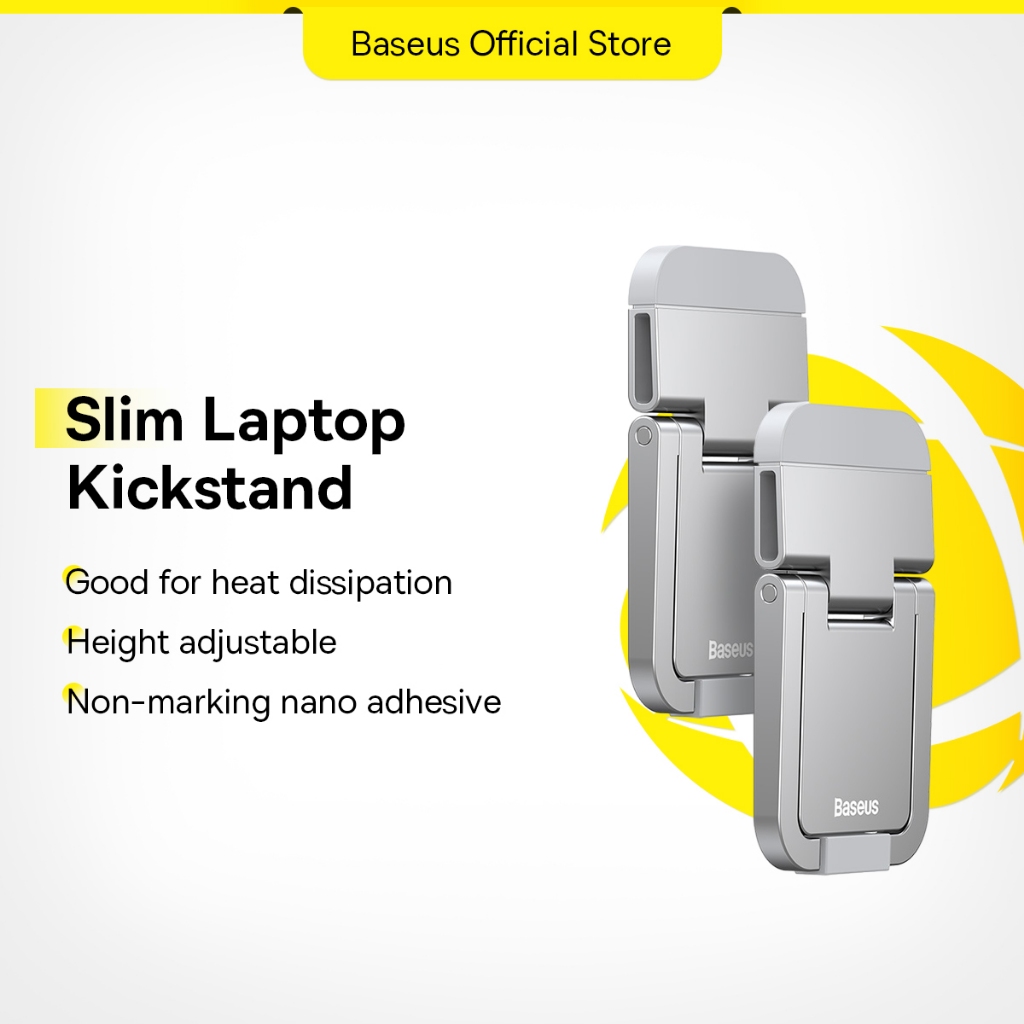 Baseus Slim Portable Laptop Kickstand 10KG Load-bearing Non-slip Zinc ...