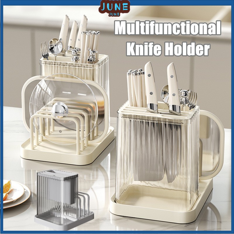 Kitchen Utensil Organiser / Multifunctional Knife Drainable Chopsticks ...