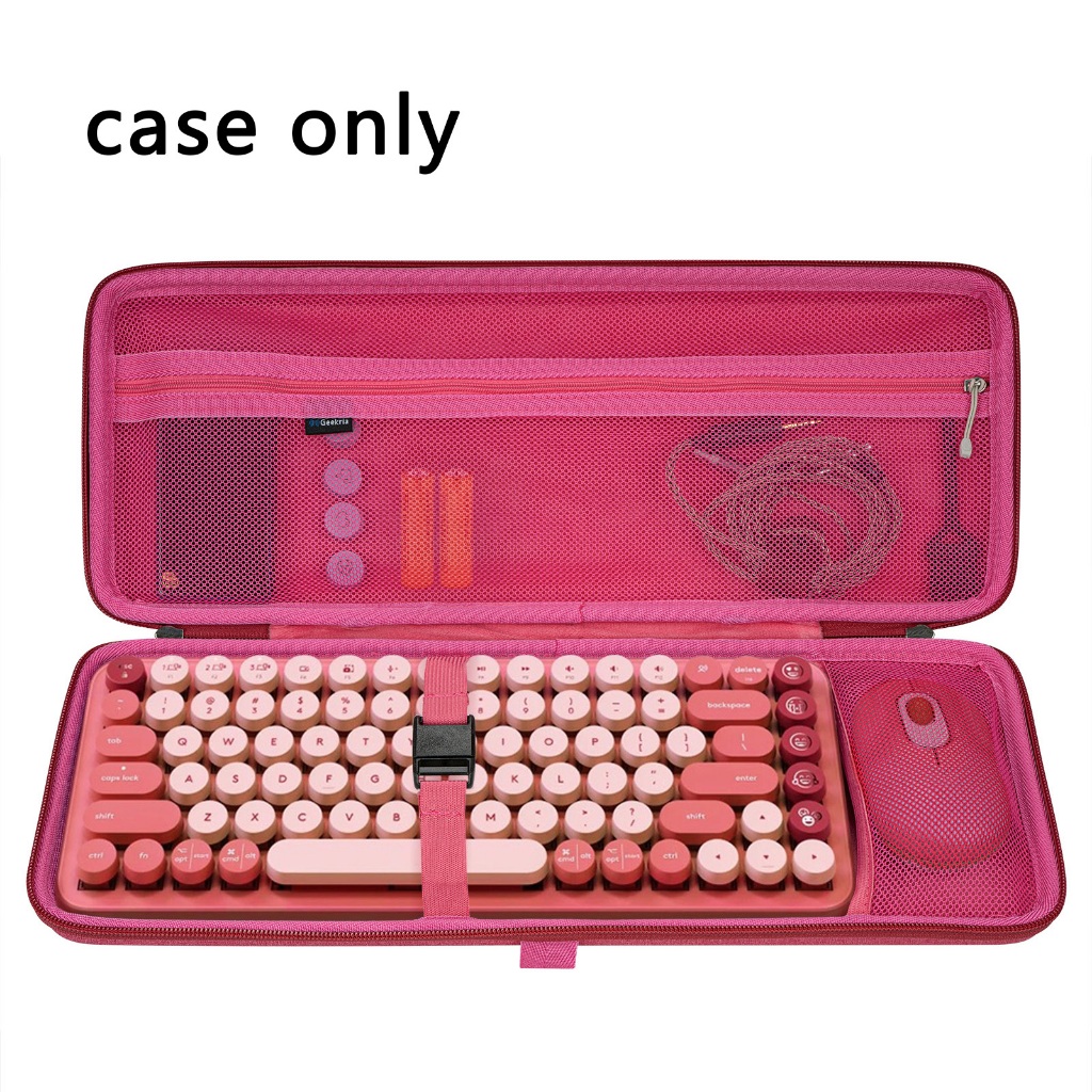 Geekria 75% Keyboard Case for 84 Key Mechanical Gaming Keyboards ...