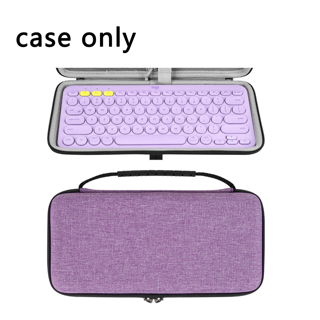 Geekria Keyboard Carrying Case for Small Compact Keyboard, Hard ...