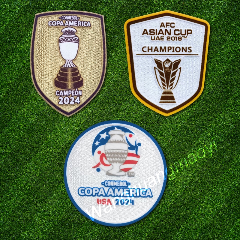 Football patch football plush badge 2024 Copa America League patch ...