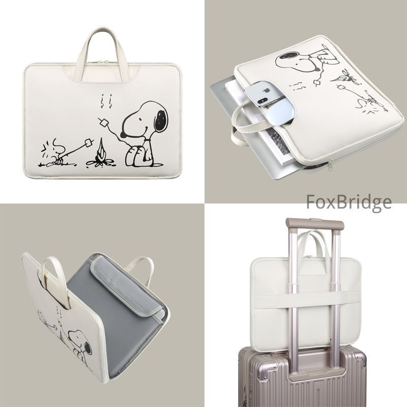 Snoopy Laptop Bag 13.3/14/15.6in Notebook PC Tablets Protective HandBag ...
