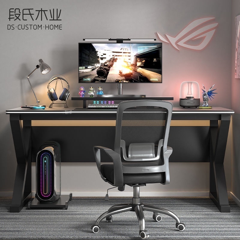 DF Computer Table Gaming Desk Office Table Home Simple Computer Desk ...