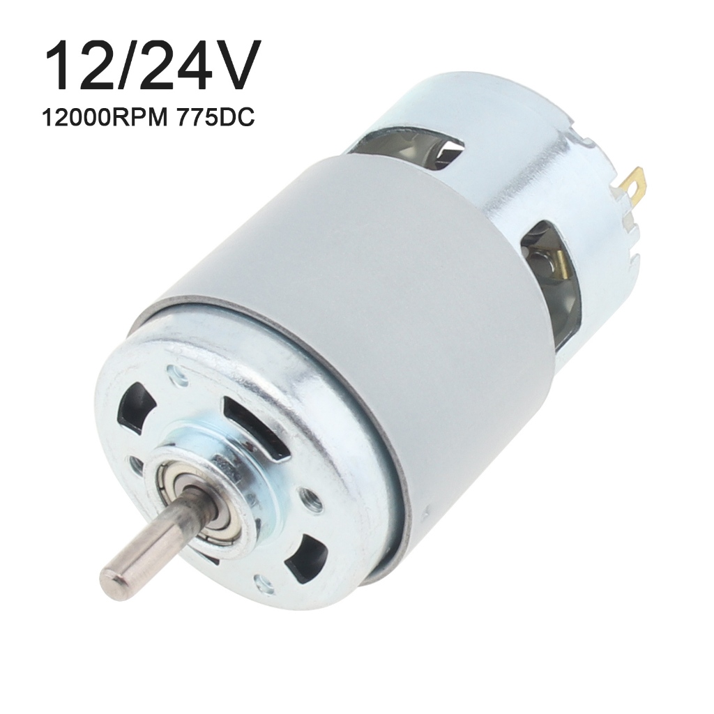 775 DC Motor 12-24V 12000RPM Large Torque Micro Motor High Speed DC ...
