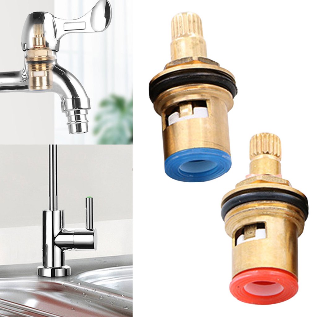 Replacement Tap Valve Brass Ceramic Disc Cartridge Household Single ...