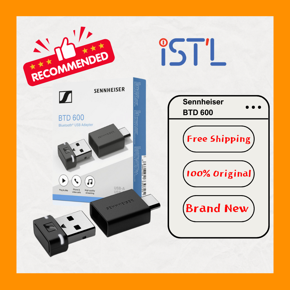 Sennheiser BTD 600 Bluetooth Adapter | Shopee Singapore
