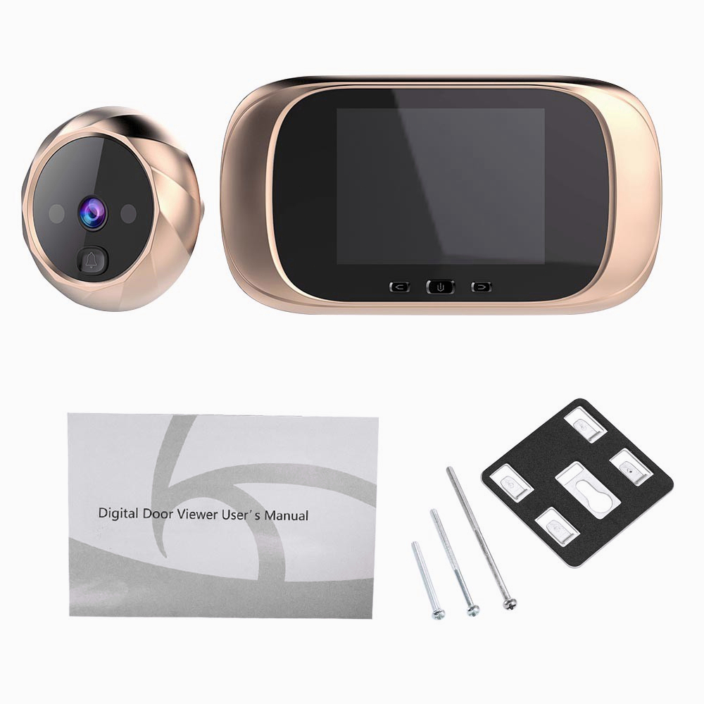 [SG 24Hours Delivery]Doorbell Viewer Camera Digital Peephole Door Bell ...