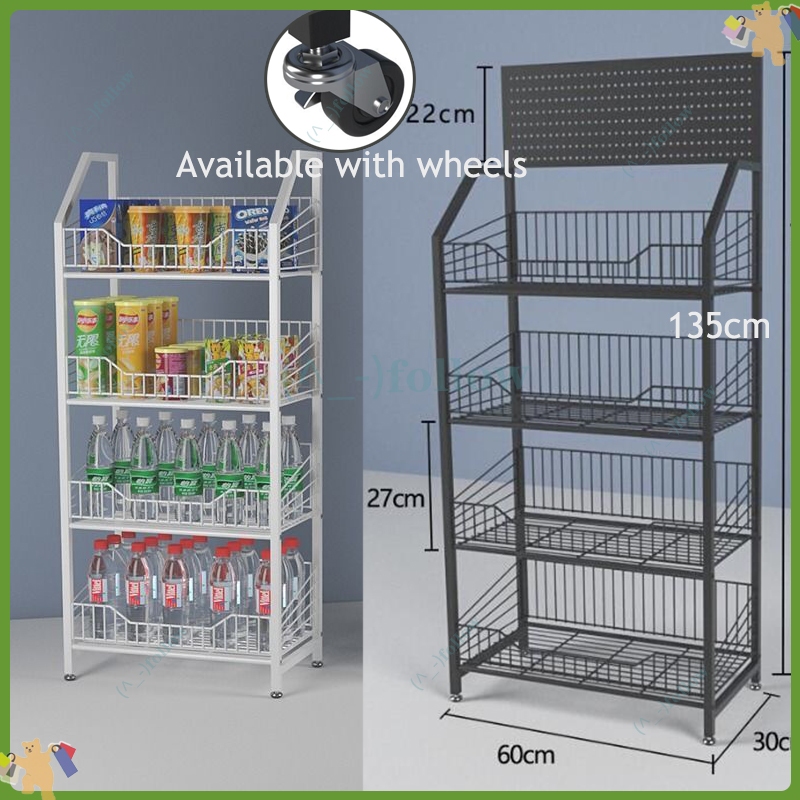 Supermarket Small Goods Shelf Display Rack Multi-Layer Storage Rack ...