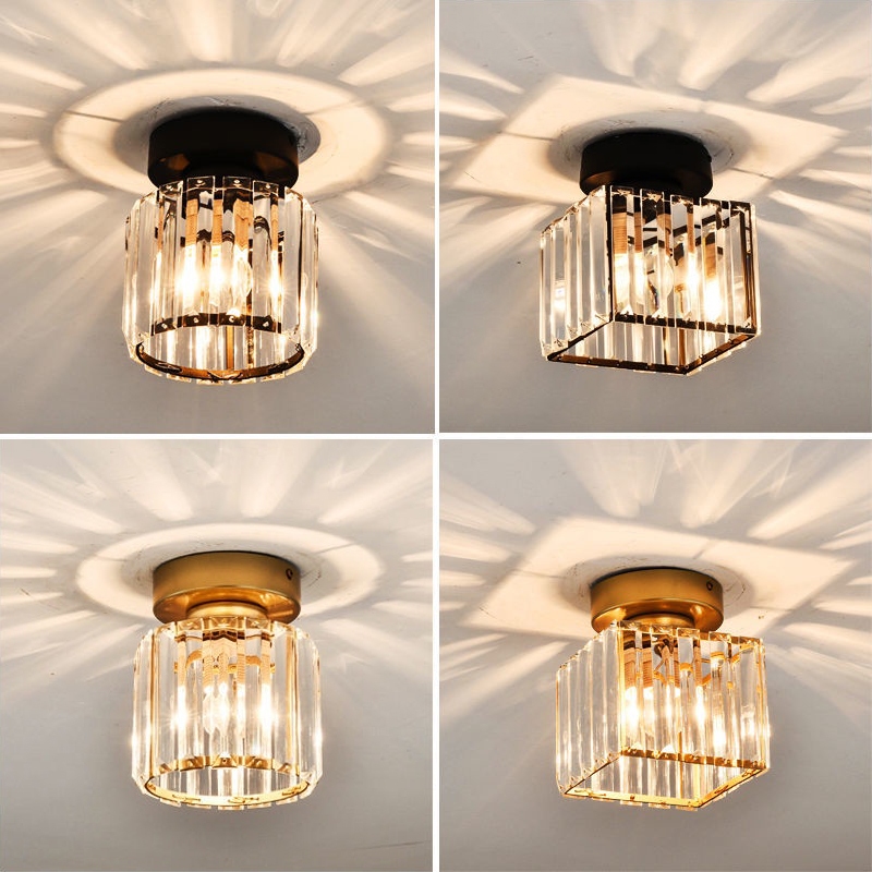 Corridor Light Crystal Aisle Light Modern Simple Ceiling Light Entrance ...