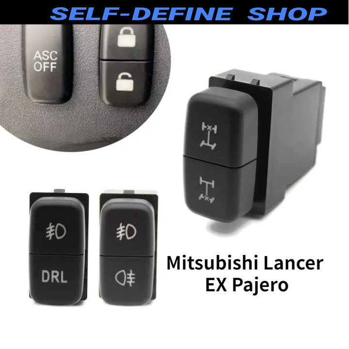 For Mitsubishi Lancer EX Pajero V73 V93 V97 Dual Switch Car DRL Front ...