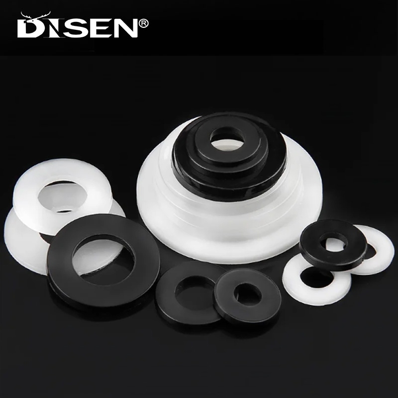 10/20/30/50Pcs M2 M2.5 M3 M4 M5 M6 M8 M10 M12 Nylon Washers Plastic ...