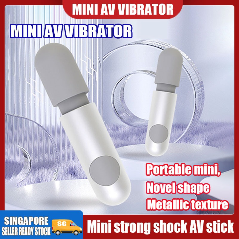 SG Spot goods Sex toys for woman Mute Mini AV Vibrator Waterproof ...