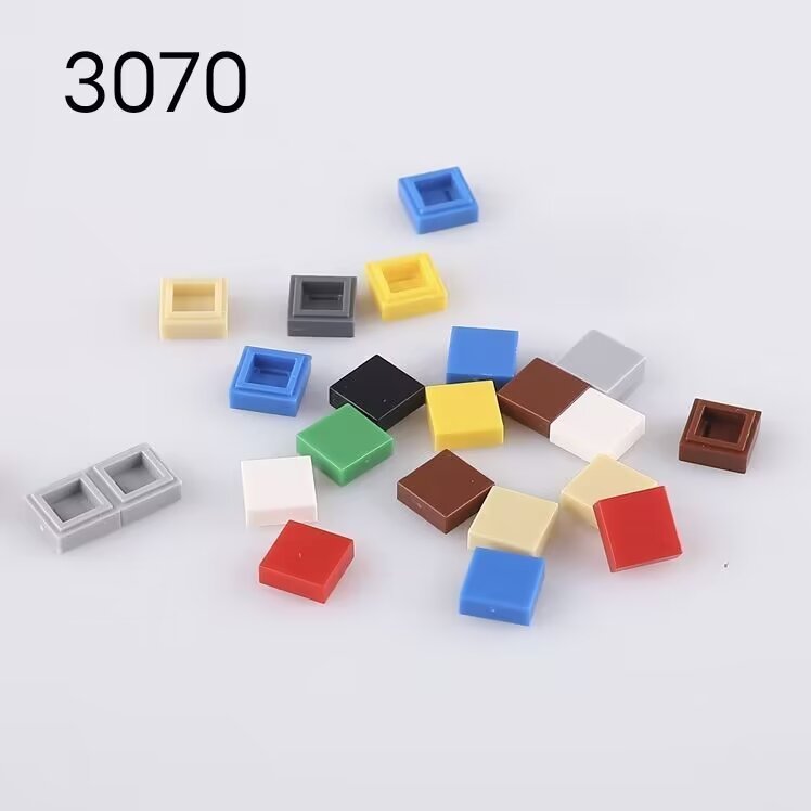 MOC Small Particle Building Blocks Compatible with 3070 Spare Parts ...
