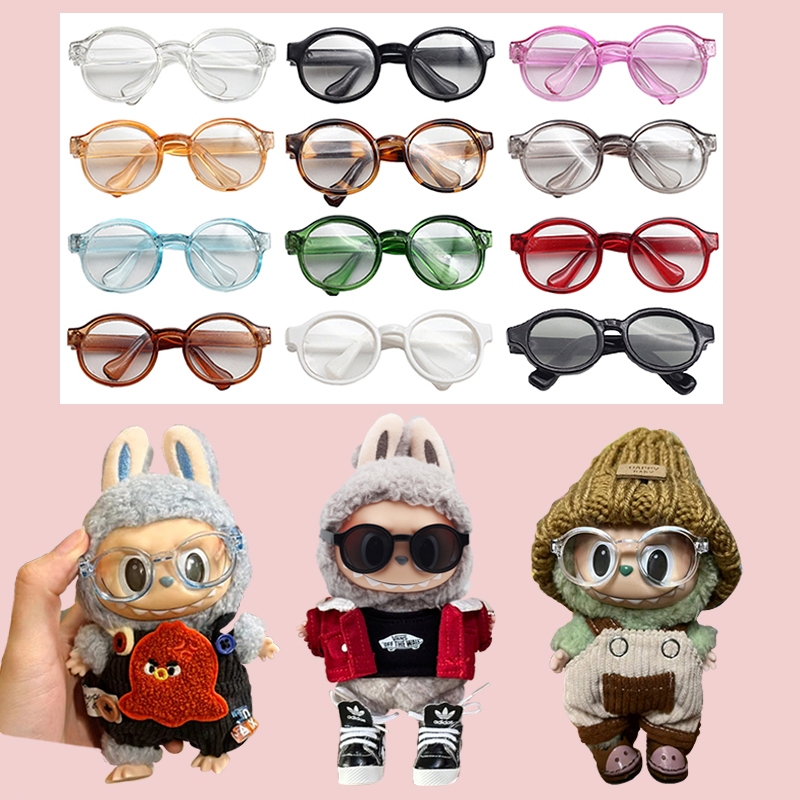 Labubu Glasses 6.5cm length , for Labubu Macaron DIMOO WORLD bao-ao and ...