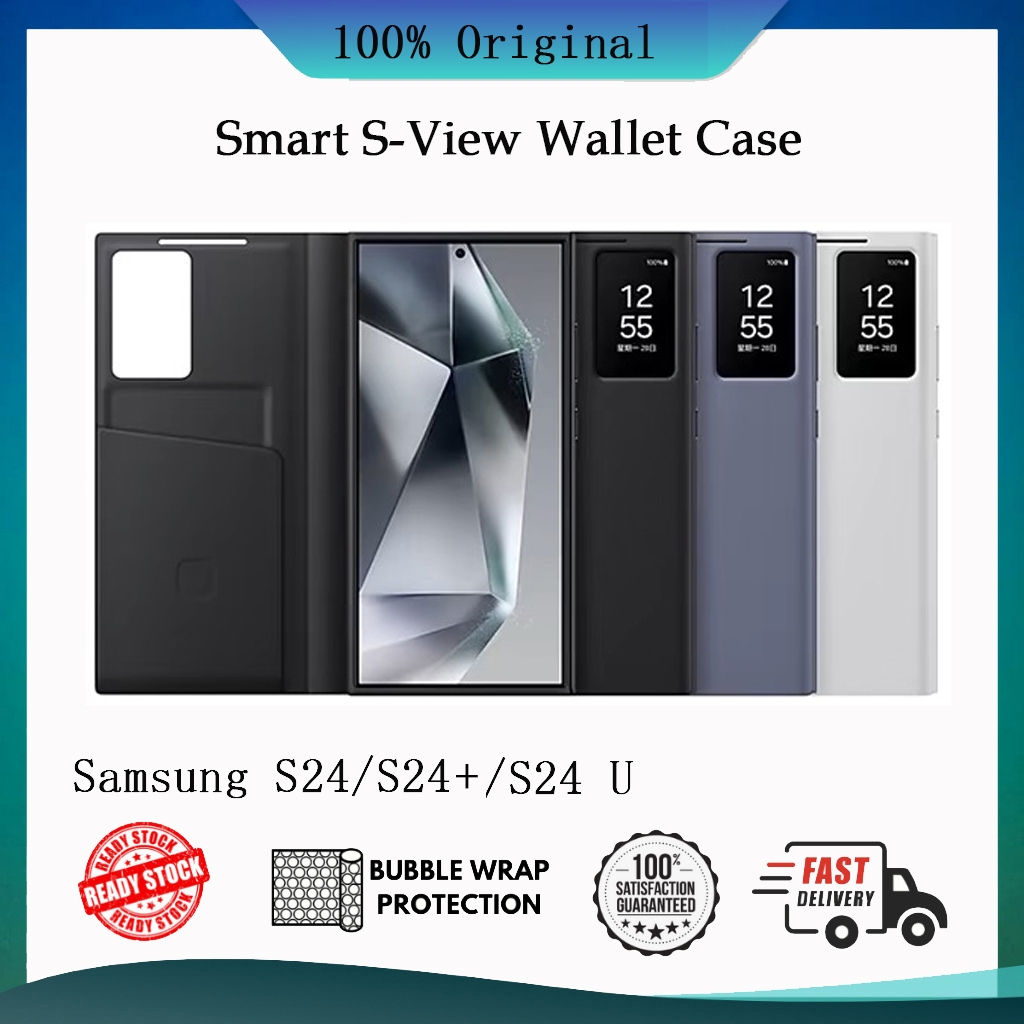 Official Original Smart View Flip Phone Case Smart View Wallet Case For ...