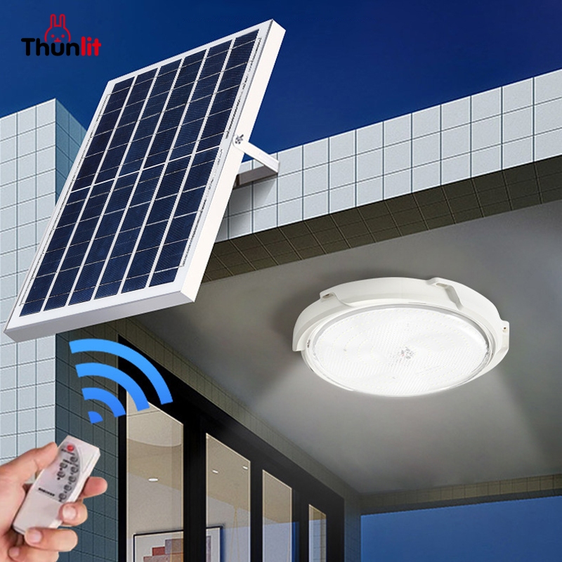 Thunlit Solar Ceiling Light 25W Buy 1 Take 1 Indoor Outdoor Solar ...