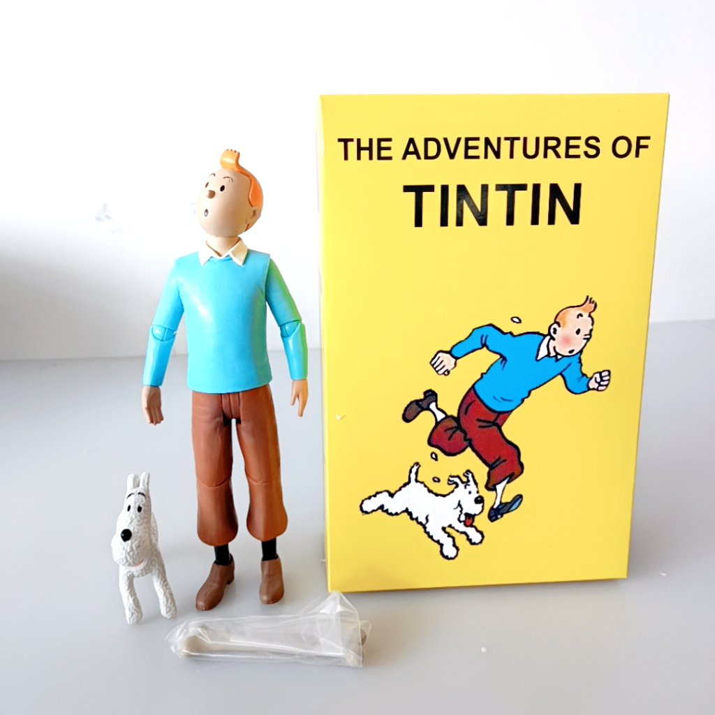 18cm Anime Cartoon The Adventures of Tintin Dupont Pvc Action Figure ...