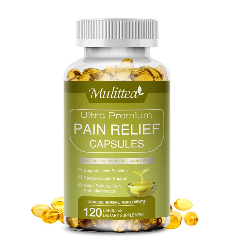 Mulittea Pain Relief Capsules Support Joint Function, Cardiovascular ...