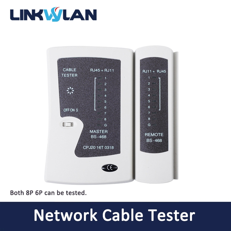 Wz 468l Network Telephone Rj11 Rj12 Rj45 Lan Cable Tester Supports Test Utp Stp Grounding Cables