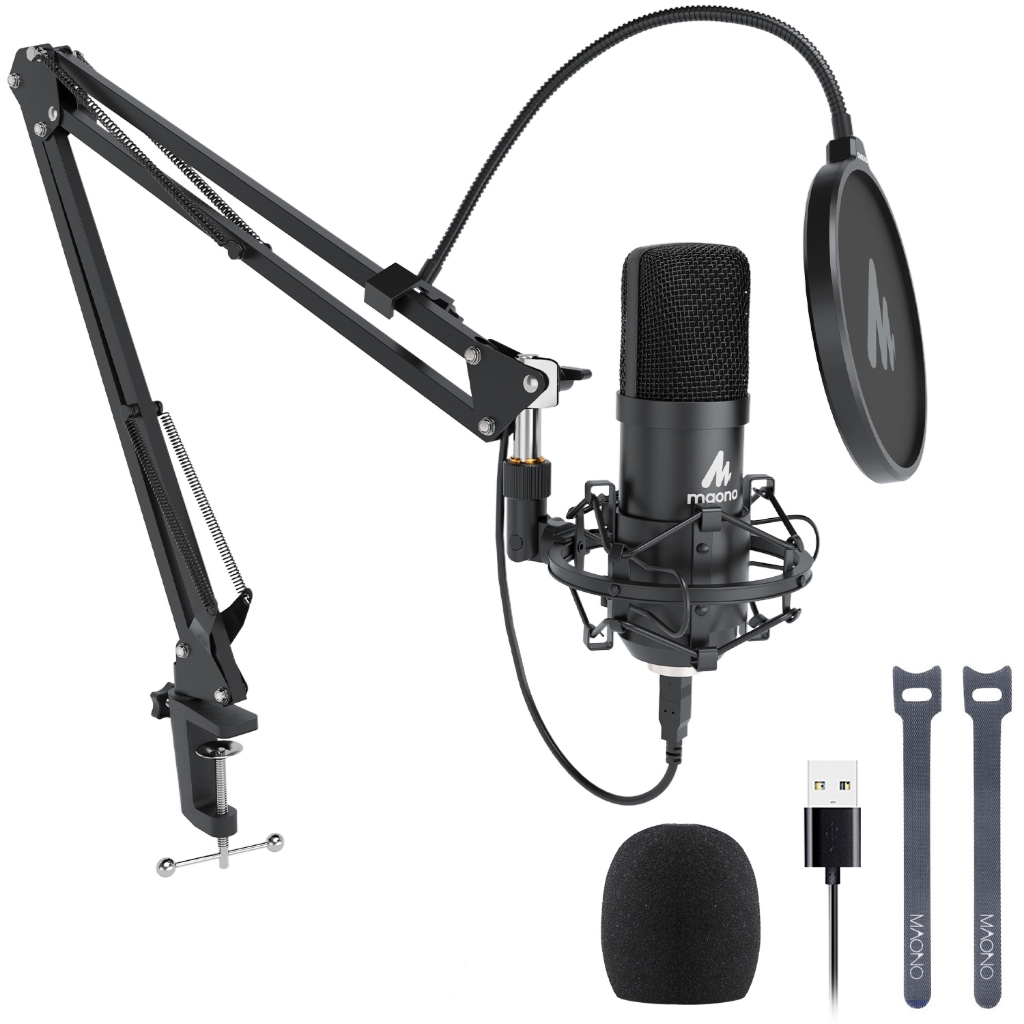 MAONO AU-A04 USB Recording Microphone 192KHZ/24BIT Professional Podcast ...