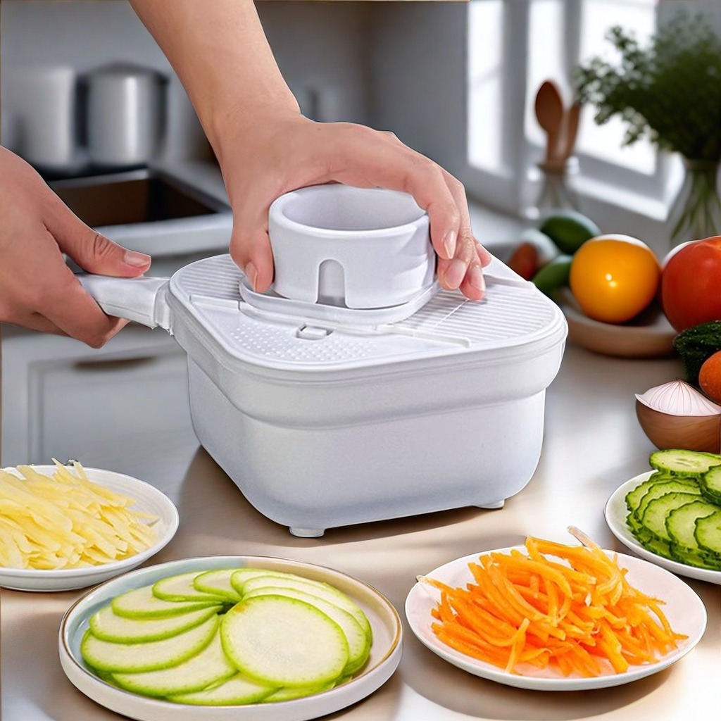 Easy Clean, Rust-Resistant Professional Grater! Multi-Purpose Kitchen ...