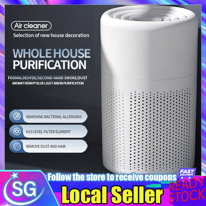 [SG Stock]360°Surround Portable Air Purifier USB Mute Mini Air Purifier ...