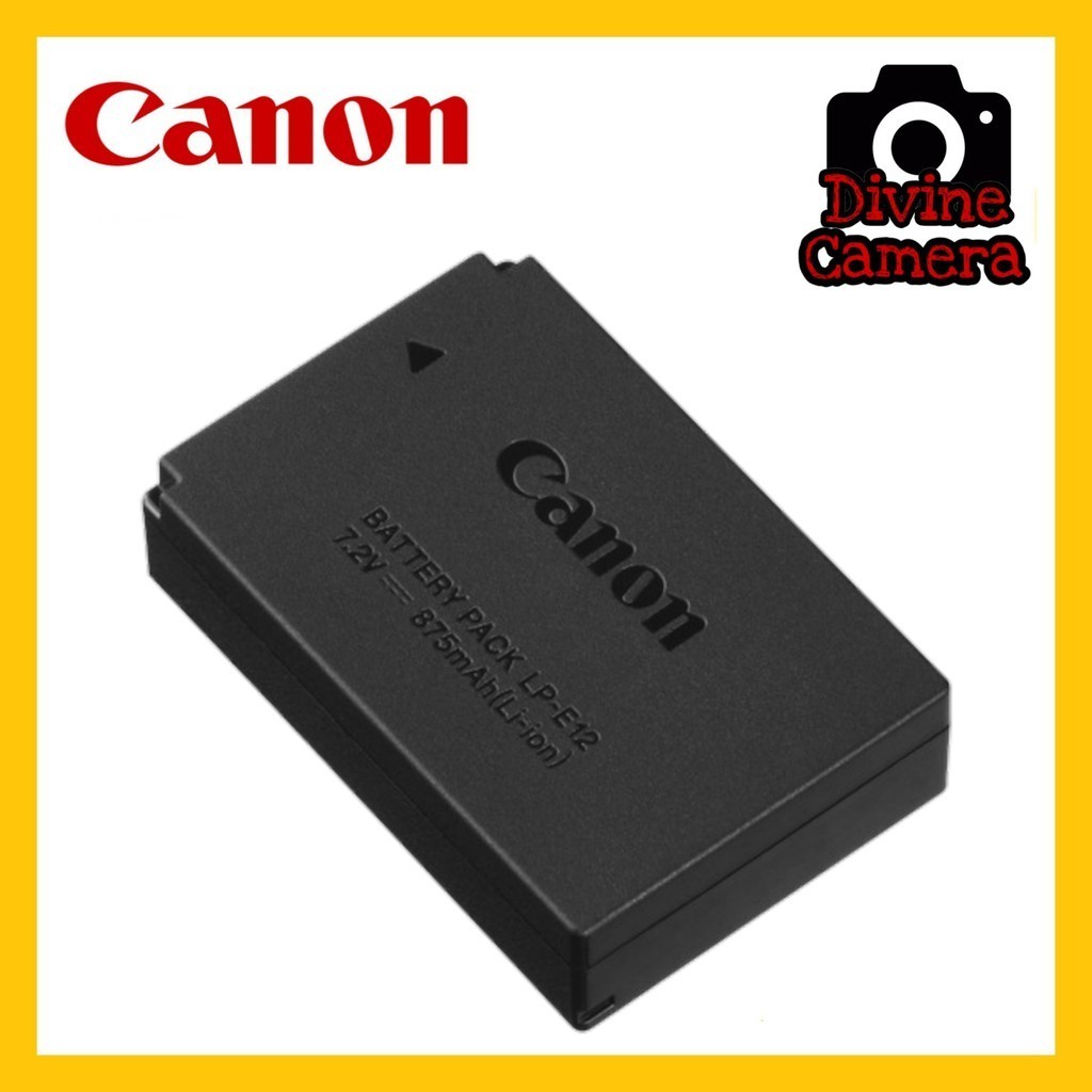 100% ORI Canon LP-E12 Camera Battery M100, M200, M50, M, M2, M10, EOS 100D, SX740HS LPE12 ...