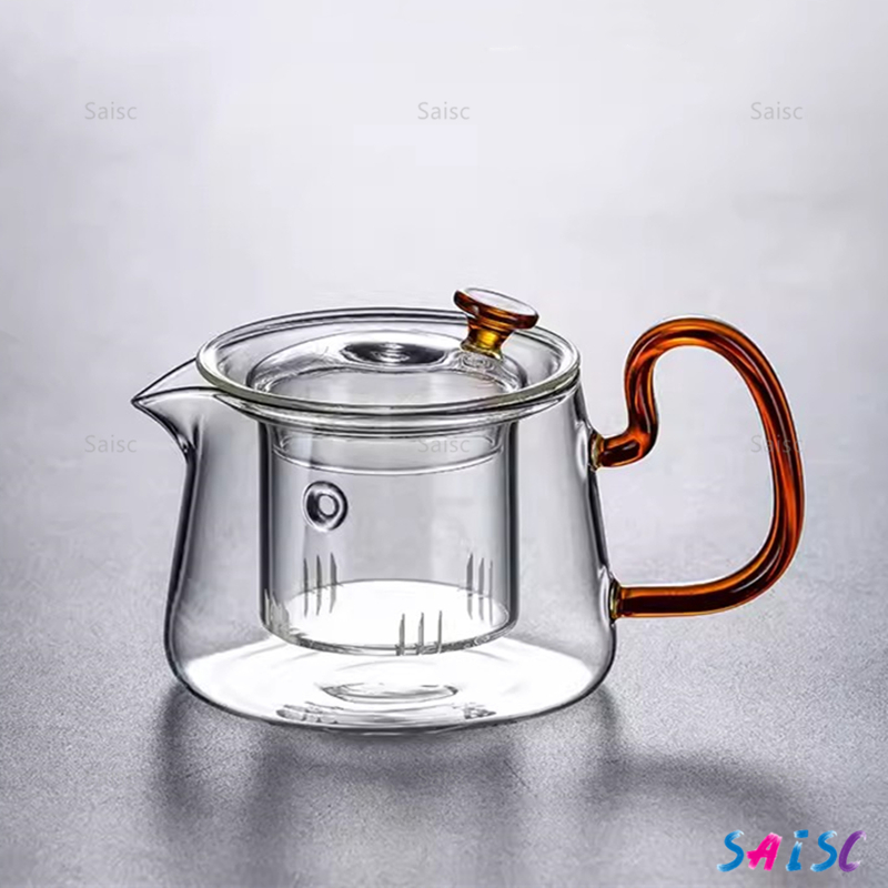 Japanese Style Transparent Glass Teapot High Temperature Resistan ...