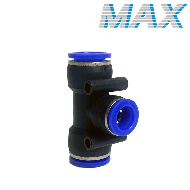 Tee types Air fitting quick connect PEG compressed air hose fittings ...