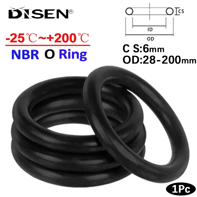 NBR Black Nitrile Rubber High Pressure O-Rings O Ring Gasket Rubber ...