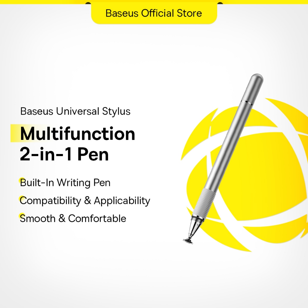 Baseus 2 in 1 Stylus Pen for Tablet Smartphone Universal Capacitive ...