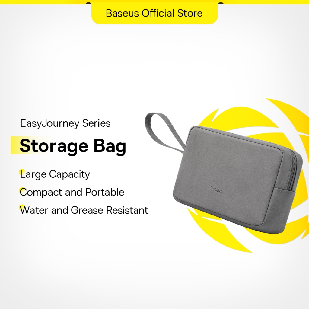 Baseus Large Capacity Storage Bag for Wired Headphones Earphone USB ...