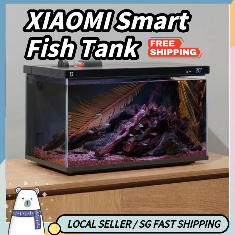 SG Stock Mijia Smart Intelligent Fish Tank Aquarium Eco-Friendly Work ...