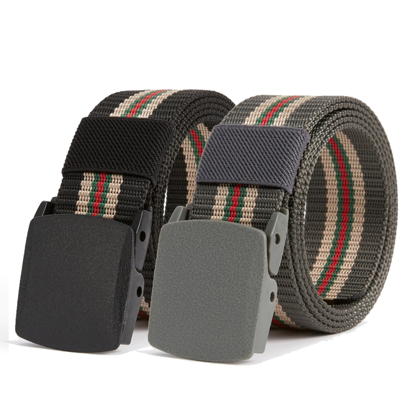 New Men Tactical Belt Military Automatic Buckle Nylon Belts Outdoor ...