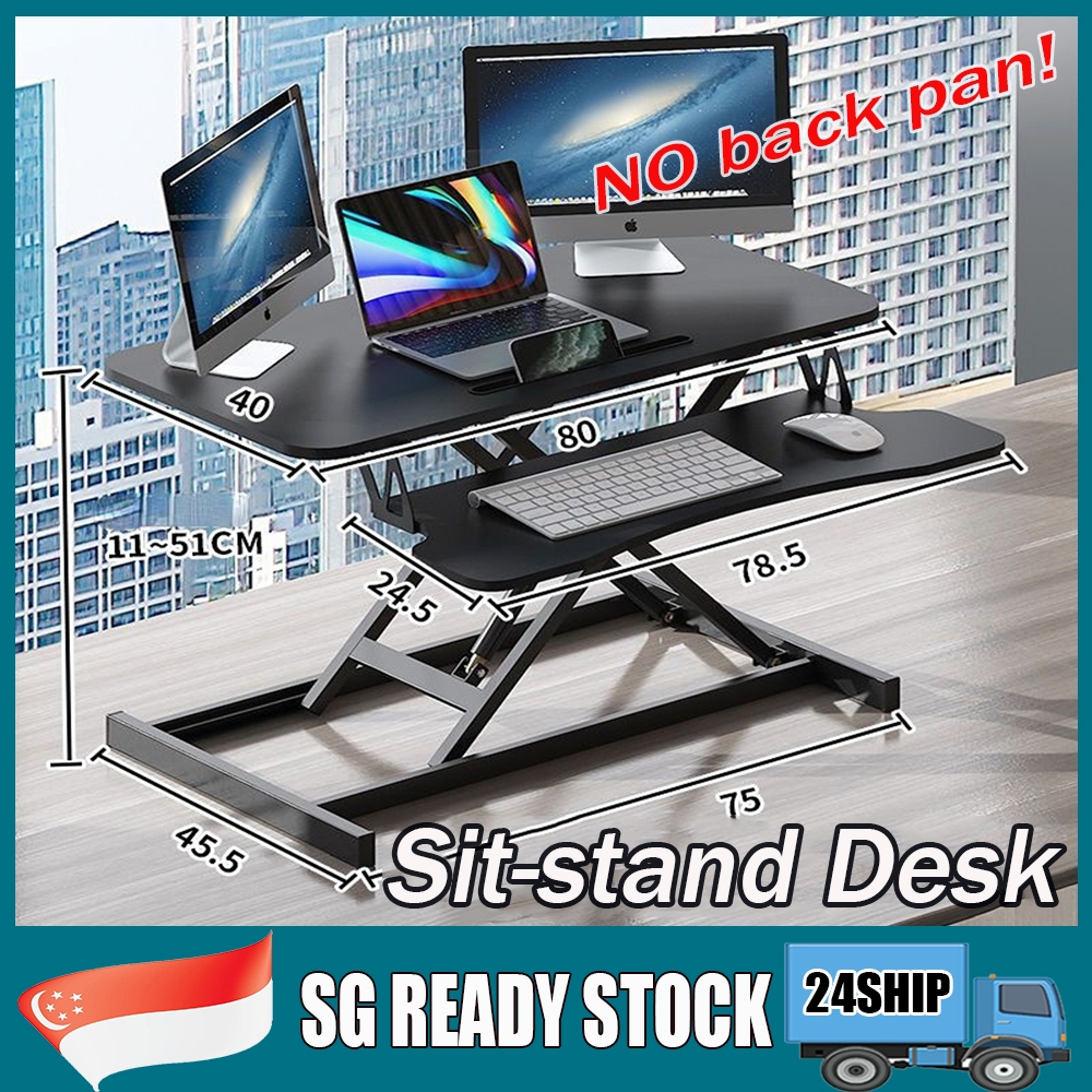 SG Stock Computer Lift Table Widened Desktop Standing Desk Lifting ...
