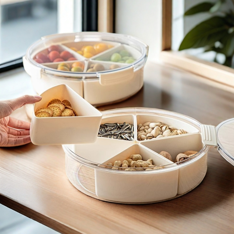 Leak-Proof, Airtight Cookie Jar - Durable Plastic Cookie Container for ...