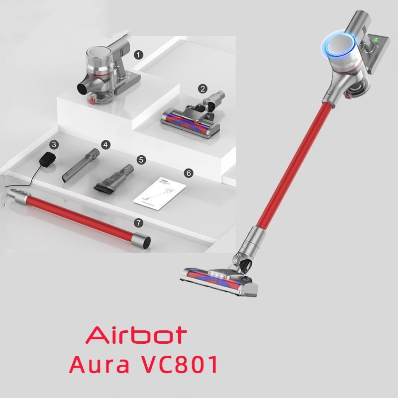 Airbot Aura VC801 Handheld Vacuum Cleaner Accessories Hepa filter telescopic hose dust mite ...