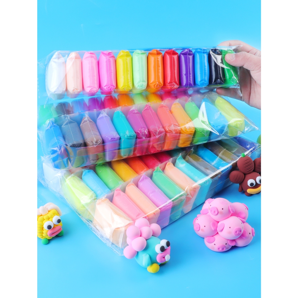 Ultra Light Clay diy Material Package Handmade Clay Plasticine Color ...