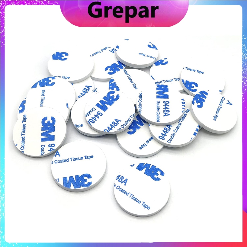 Double Sized 3M Sticky Pads, 50pcs 3M Double Sided Foam Tape Self ...