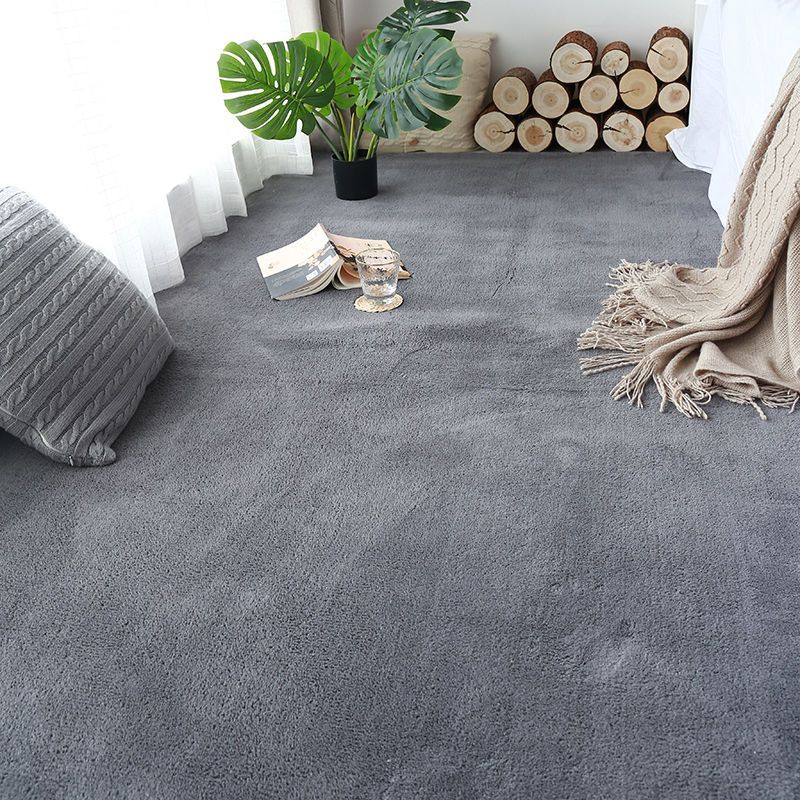 9 Colors Large Size Nordic Coral Velvet Solid Color Carpet Room Bedroom ...