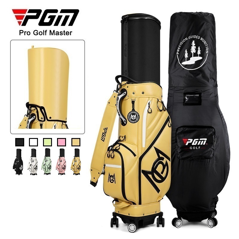 PGM MO EYES retractable hard shell case golf travel bag with patented ...