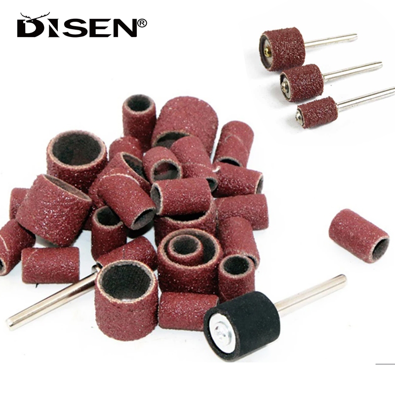 50Pcs Sanding Drum Set With Sanding Mandrels Sanding Band For Dremel ...
