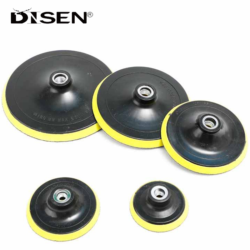 3-7 Inch Self-adhesive Backing Pad Polishing Plate With 10/14mm Thread ...