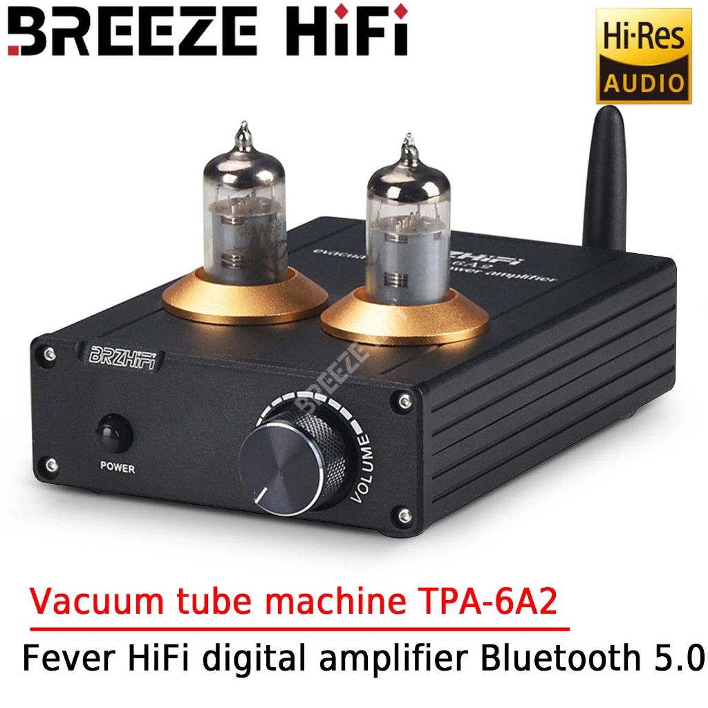 BREEZE HIFI Vacuum Tube Machine TPA-6A2 Fever HiFi 50W+50W Digital ...