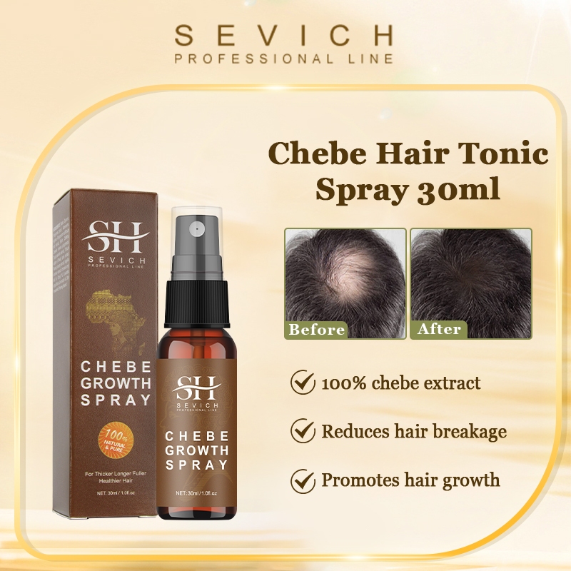 SEVICH Chebe Hair Growth Spray Reduces Hair Breakage Strengthens ...