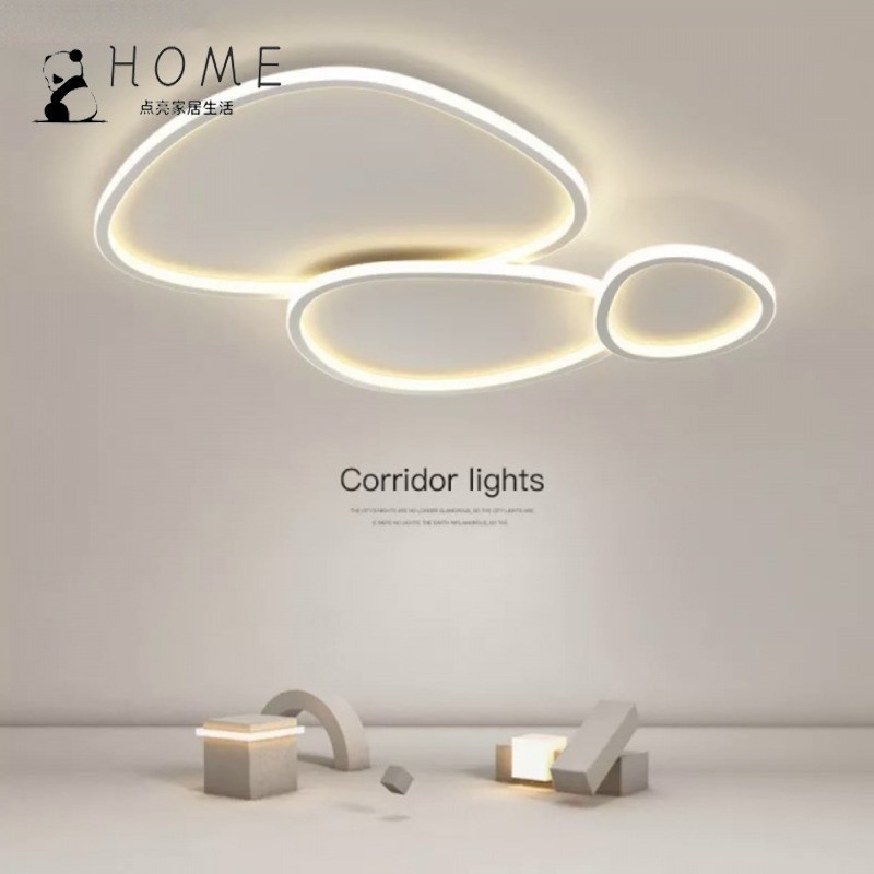 Modern Smart Led Ceiling Light Living Room Simple Atmospheric Whole ...